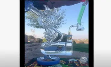 12'' LOOKAH Sunbird Bong Water Pipe | Lookah